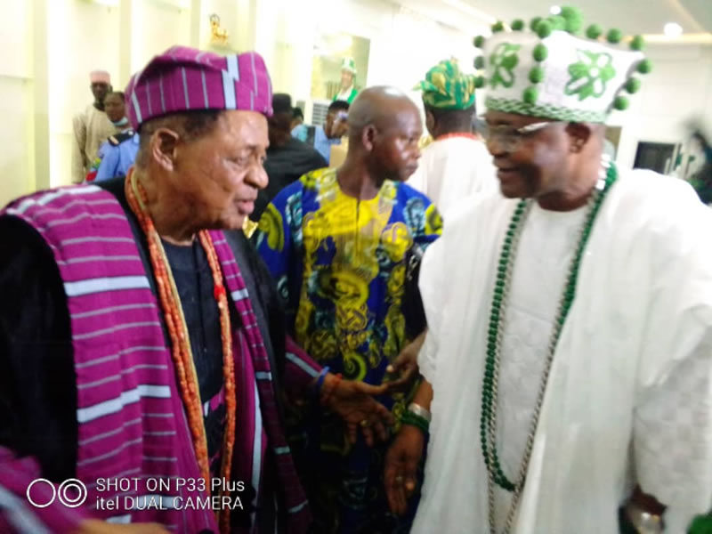 Alaafin honours OluItori @60, says Oba Akamo deserved his presence