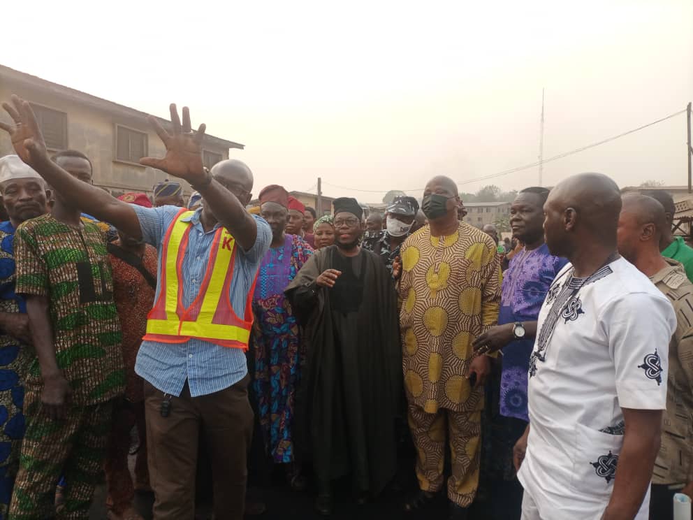 Senator Balogun hailed as he inspects project